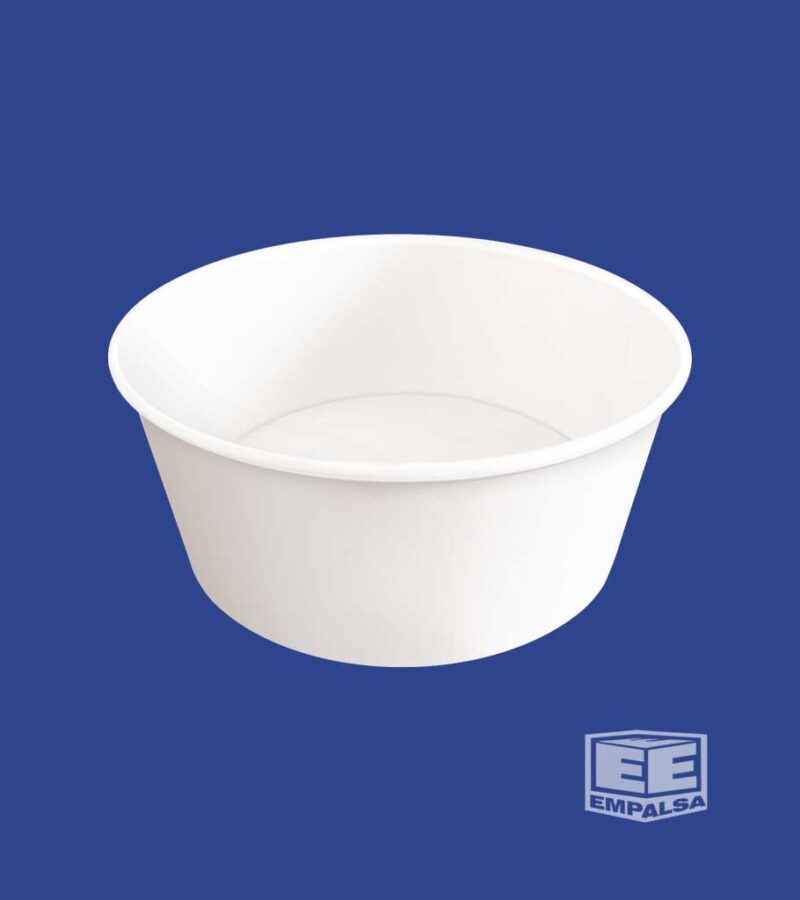 Contenedor de cartón para alimento como sopa tipo ramen 24oz